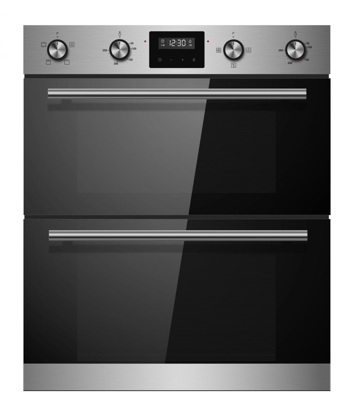 85L Stainless Steel Built Under Electric Double Oven Cookology